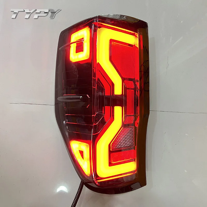 Car Modified New Design Tail Lamp Accessory Full LED Taillight For Ford Ranger 2012-2022 Tail Light