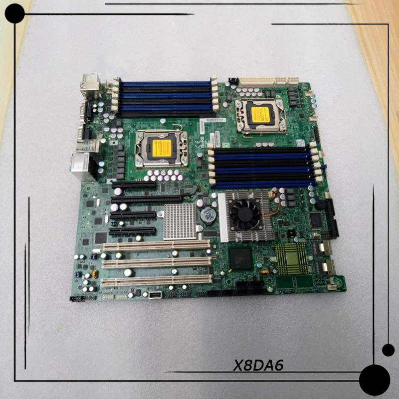 X8DA6 For Supermicro Intel5520 Dual 1366 pin LGA Sockets For Toshiba ...