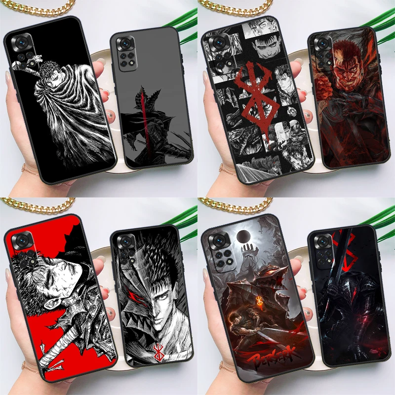 Capa-de-Manga-Anime-para-Xiaomi-Capa-Traseira-Redmi-Note-10-11-Pro-8-9 ...