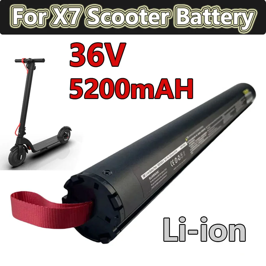 36V-5-2AH-lithium-battery-pack-carbon-fiber-scooter-X7-electric-scooter ...