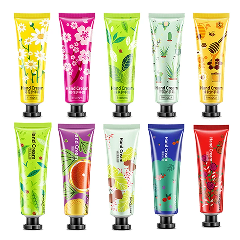 10pcs-BIOAQUA-Fruits-Hand-Cream-Sets-Moisturizing-Sakura-Hands-Cream ...