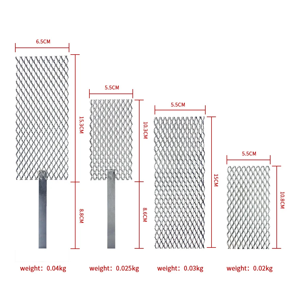 1pcs-Platinum-Titanium-Mesh-With-Handle-Electroplating-Titanium-Mesh ...