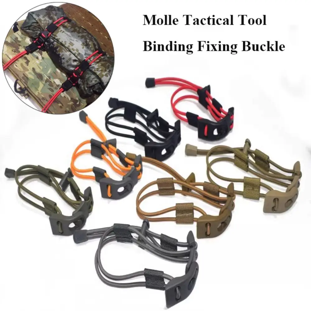 2PCS-Multicolors-Molle-Binding-Buckles-Molle-System-Elastic-Nylon-Strap ...