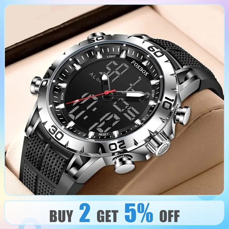 FOXBOX-Men-Watches-Sport-Top-Brand-Luxury-Dual-Display-Quartz-Watch-Men ...