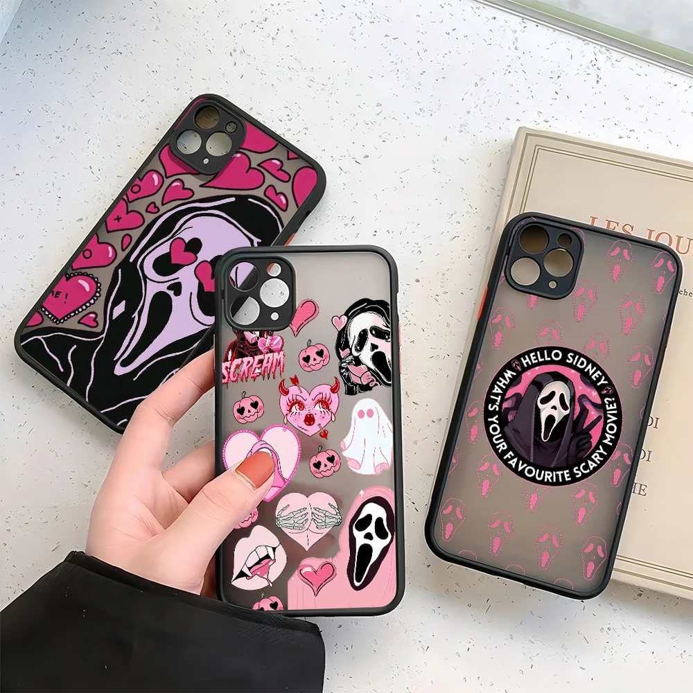 Funda-de-tel-fono-Ghostface-Fear-Scream-para-iPhone-carcasa-trasera ...