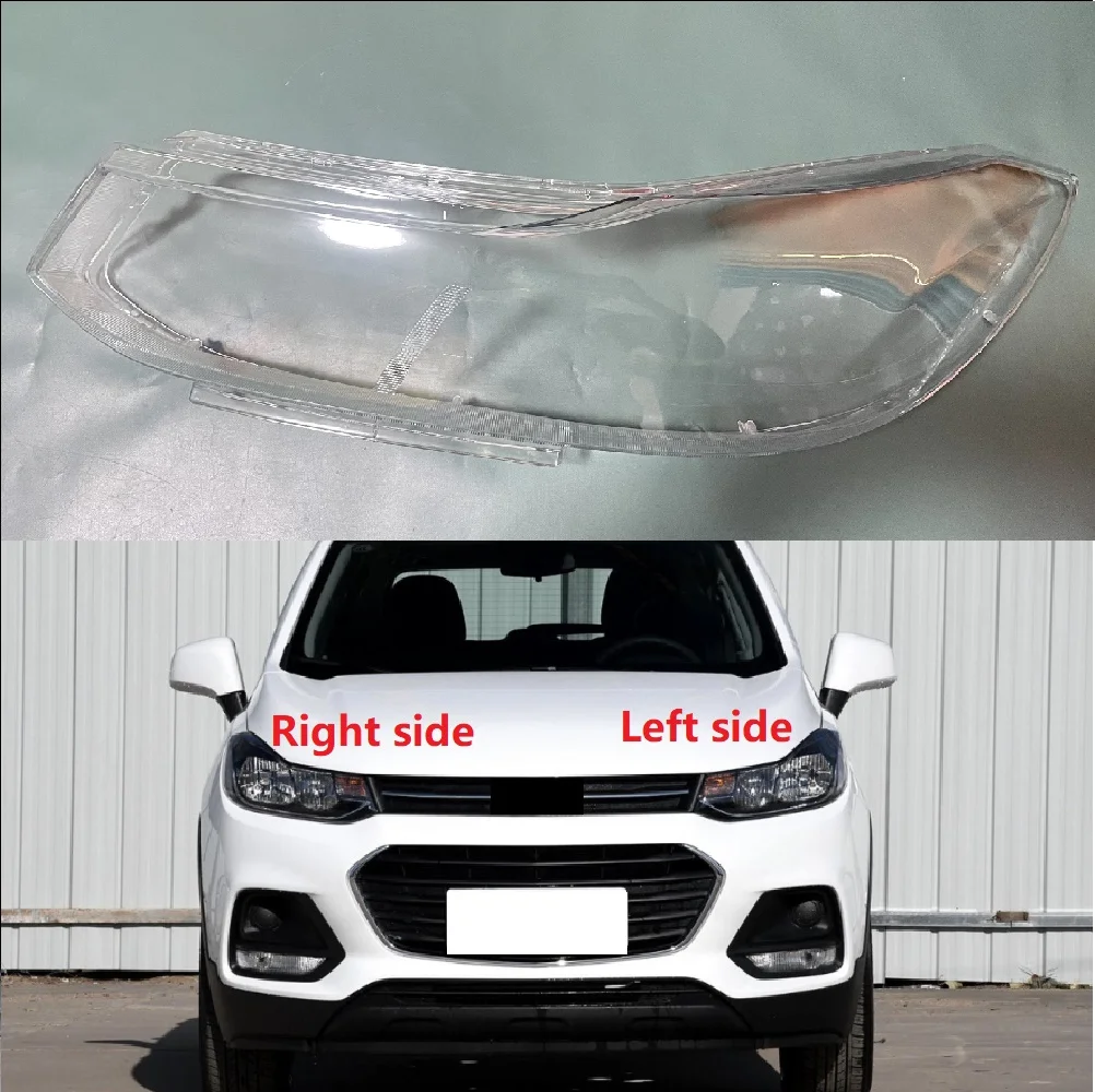 Car Headlight Cover For Chevrolet Trax 2017 2018 Plastic Headlamp Lens ...