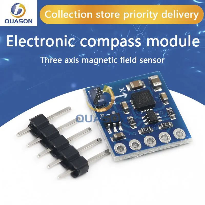 GY-271-HMC5883L-3V-5V-Three-3-Triple-Axis-Magnetic-Field-Compass ...