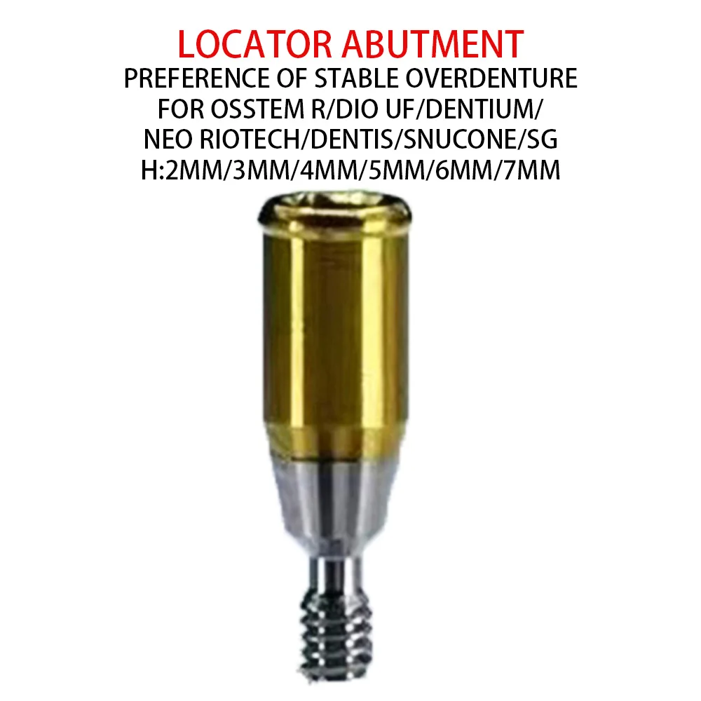 Locator-abutment-Overdenture-kit-Implant-Accessories-For-Dentium-Osstem ...