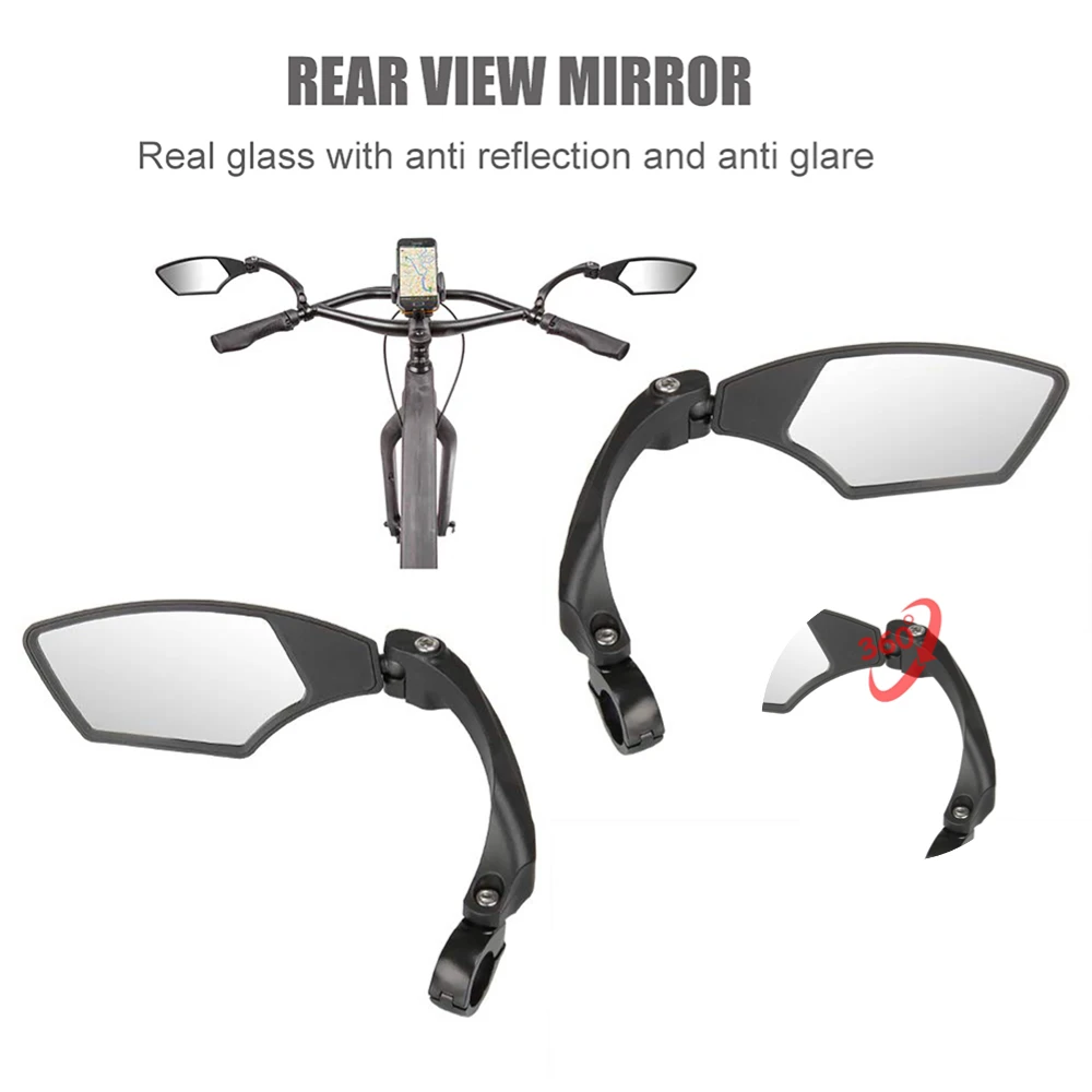 Anti-glare-Rearview-Mirror-Bike-Handlebar-Mirrors-Electric-Bike-Mirror ...