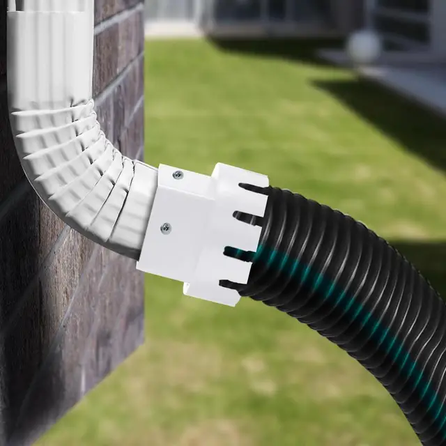 Rain Gutter Downspout Diverter
