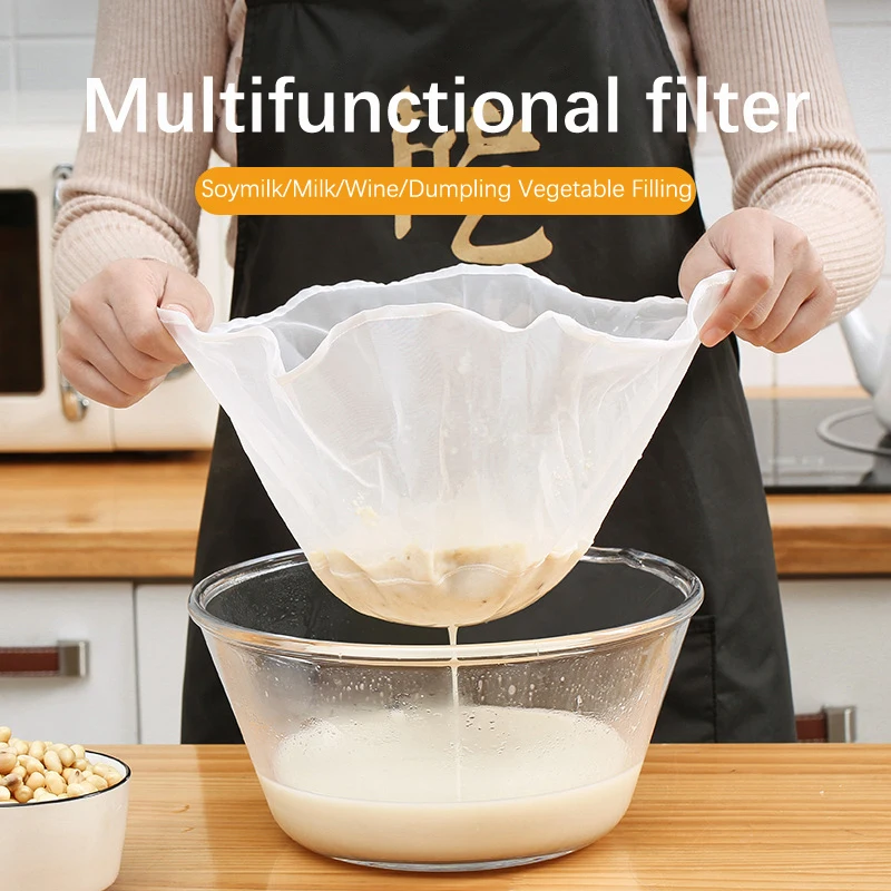 1Pc-Soy-Milk-Filter-Net-Bag-Nylon-Liquid-Filter-Net-Bag-Milk-Coffee ...