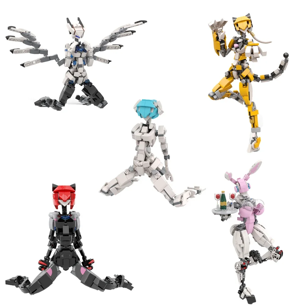 MOC-d-cennie-s-de-construction-pour-fille-mod-le-robot-fille-lapin ...