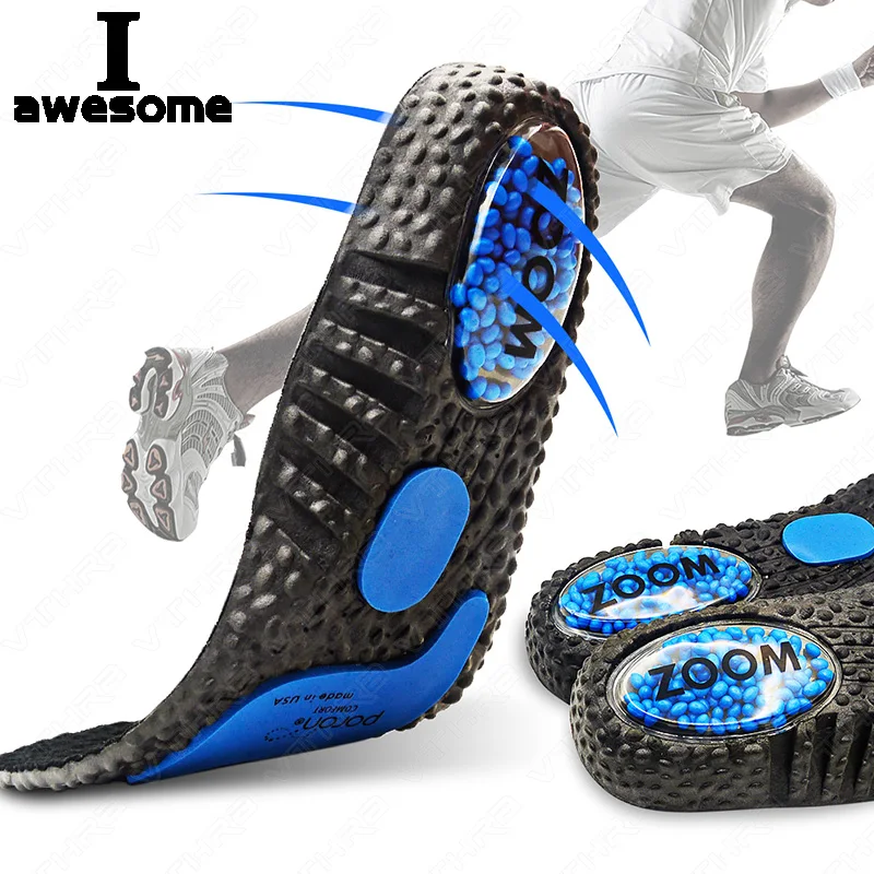 Upgrade-Insole-For-Shoes-Sole-Super-Sports-Absorption-Elastic-Running ...