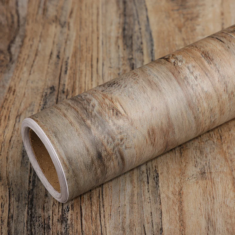 Retro-printed-oak-wood-grain-stickers-self-adhesive-kitchen-countertops ...