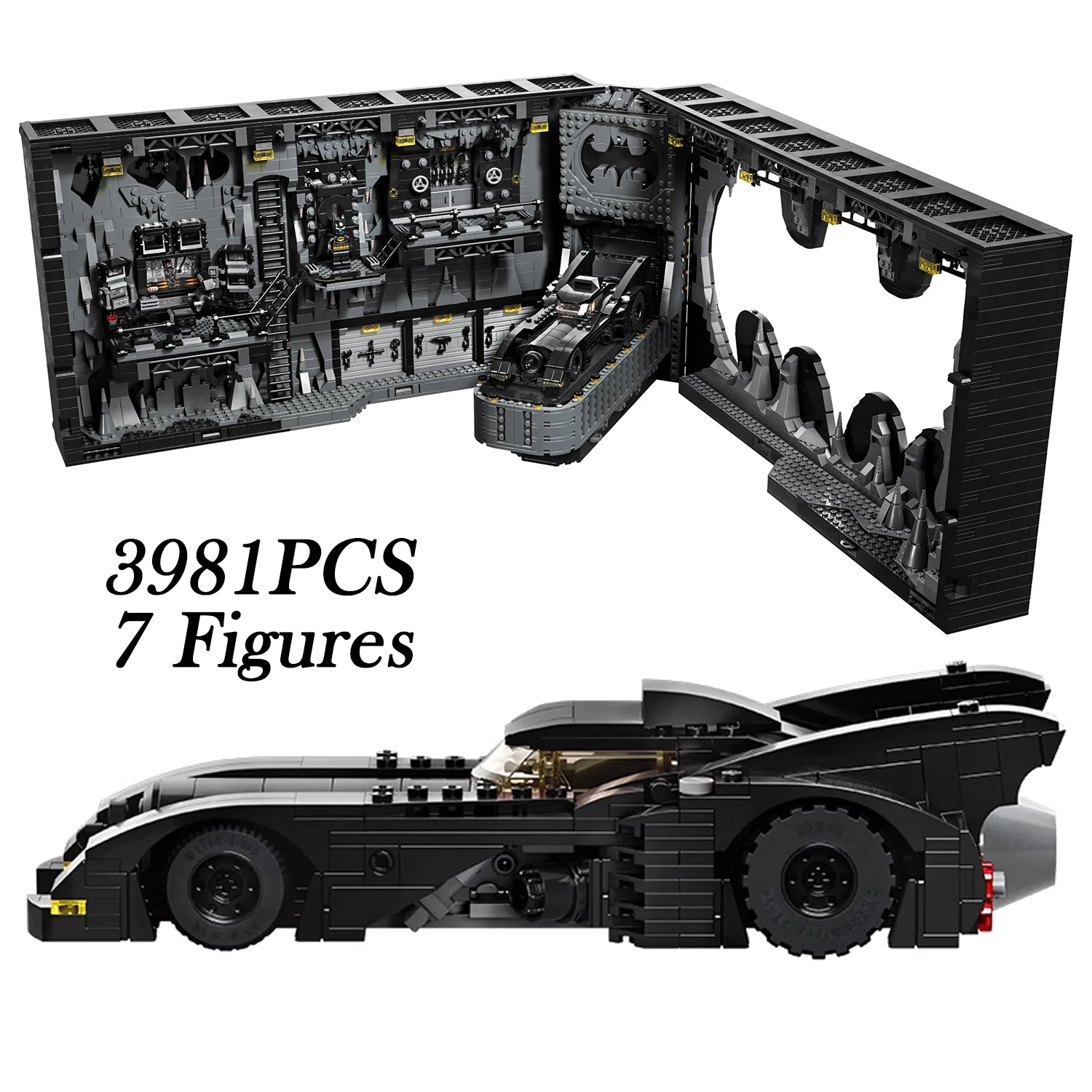 Shadow-Box-Batcave-building-blocks-model-72652-bats-man-Toys-Kids-Adult ...