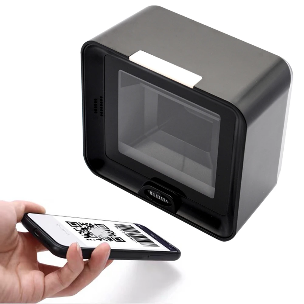 Platform-Barcode-scanner-Desktop-Bar-code-Reader-Scanning-2D-Hands-Free ...