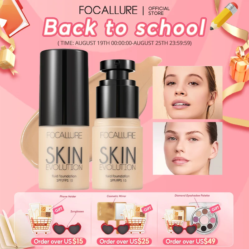 FOCALLURE-Waterproof-Matte-Face-Liquid-Foundation-Full-Coverage ...