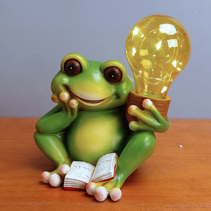 Sterling Frog Lamp