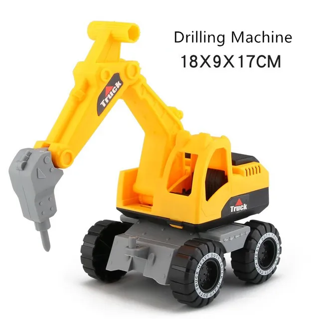 Toy Car Large Size City Construction Engineering Vehicle Children ...