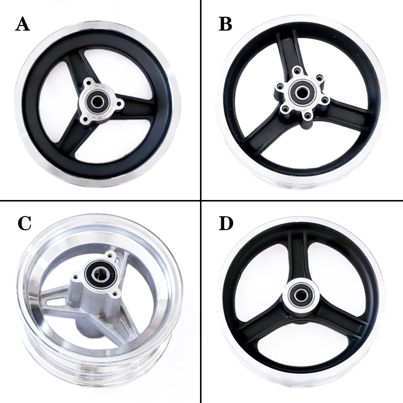 10 Inch Electric Scooter Wheel Hub Aluminum Alloy Wheel Rims 10X4.00-6 ...