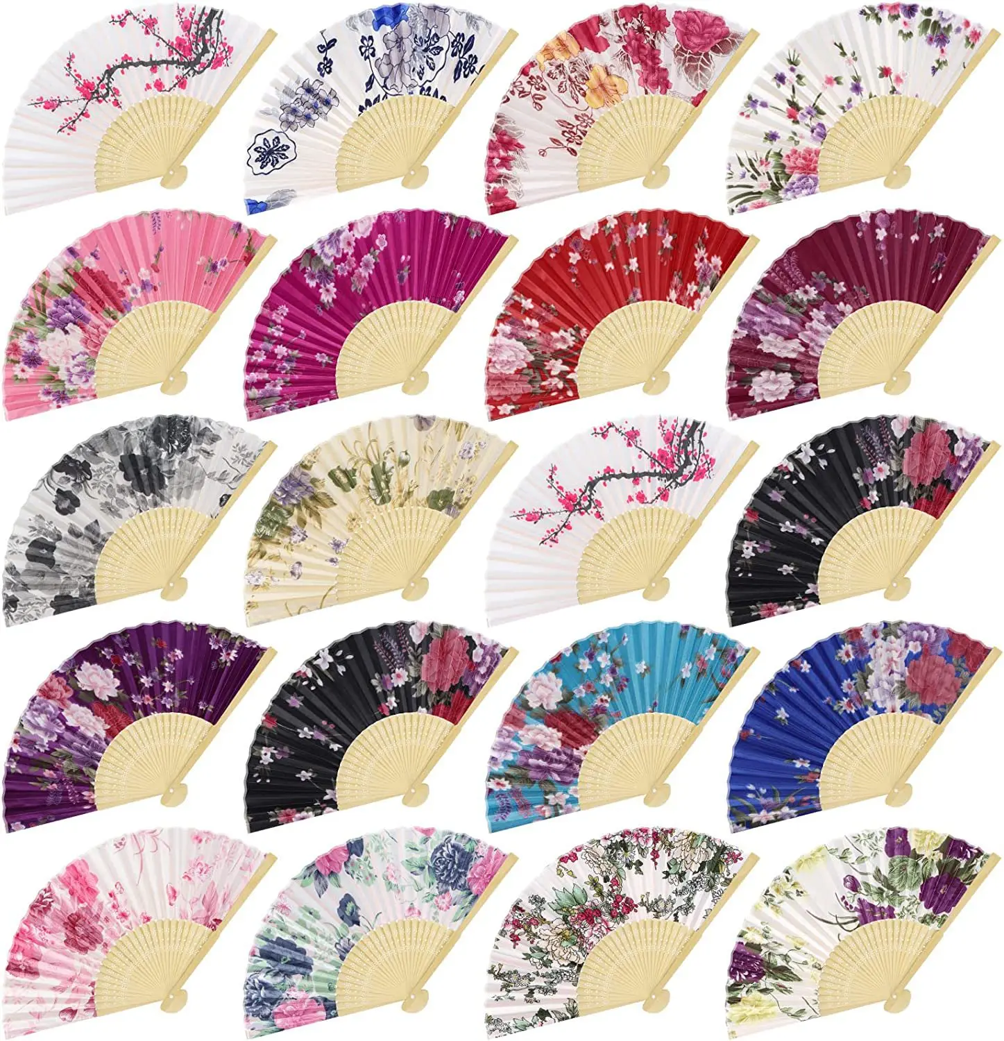 1Pc-Chinese-Style-Hand-Held-Dancing-Fan-Personalized-Pattern-Bamboo ...