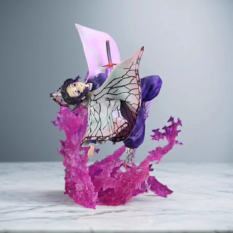 20cm Demon Slayer Kochou Shinobu Anime Action Figure Pvc Model ...
