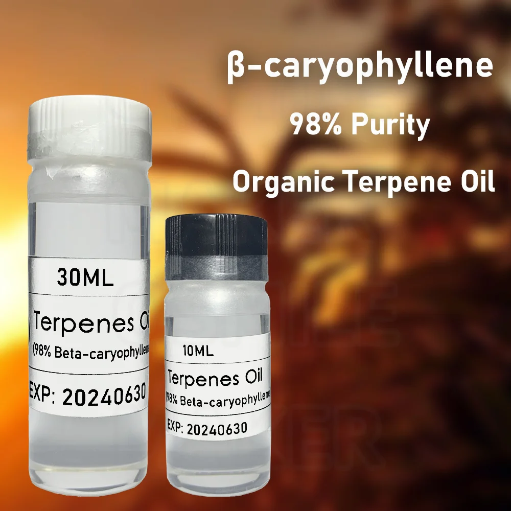 10-30ML food-grade Organic 98% Purity β-caryophyllene terpene oil ...