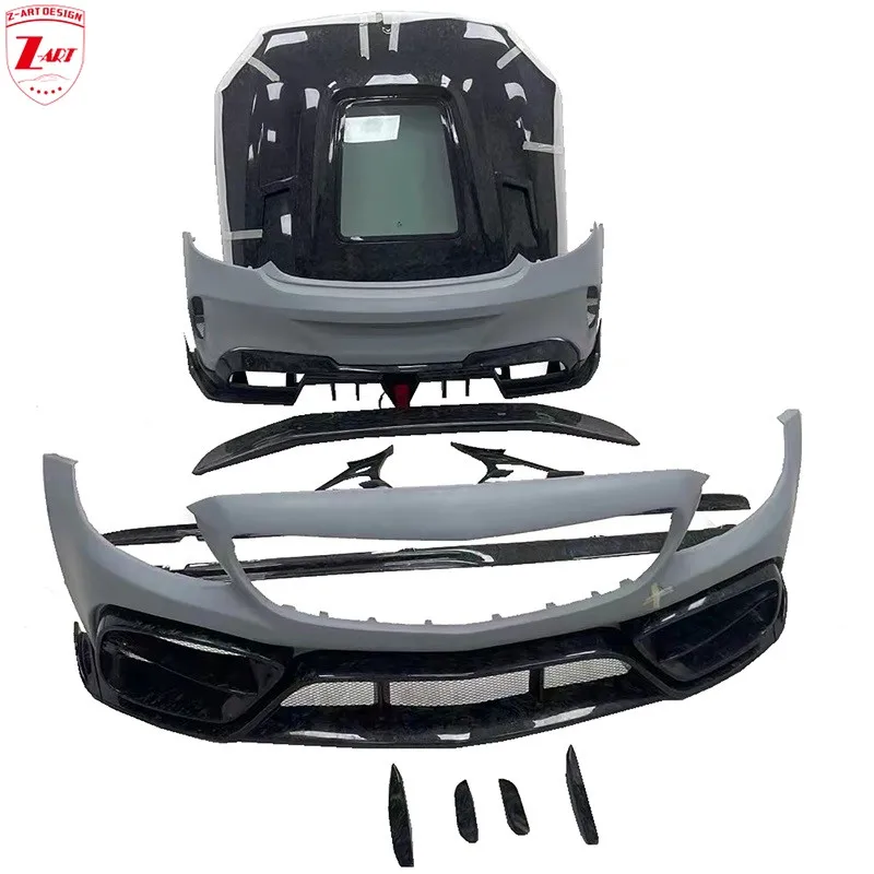 Z-ART-C63-IMP-Body-Kit-For-Mercedes-C63-Coupe-AMG-Tuining-Kit-for-C205 ...