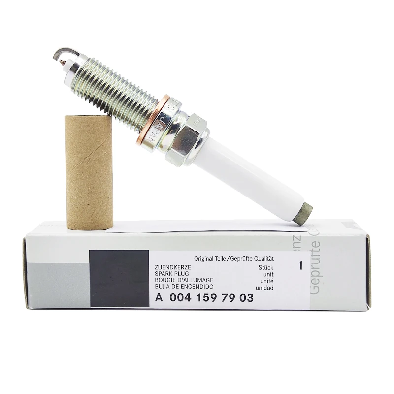 6PCS-A0041597903-SILZKFR8E7S-90654-Platinum-Spark-Plug-For-Mercedes ...