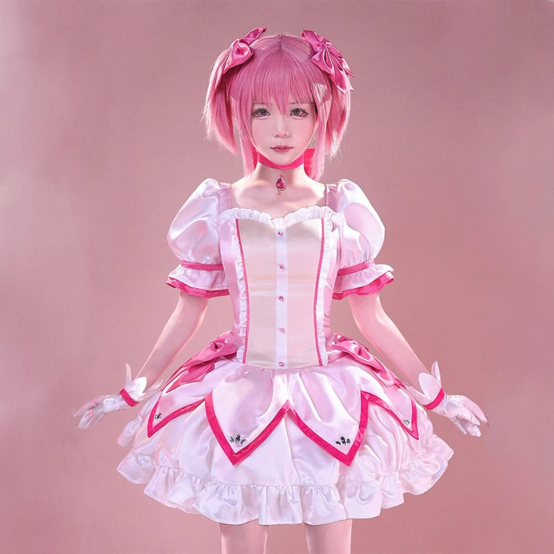 Puella-Magi-Madoka-Magica-Magical-Girl-Kaname-Madoka-Cosplay-Costume ...