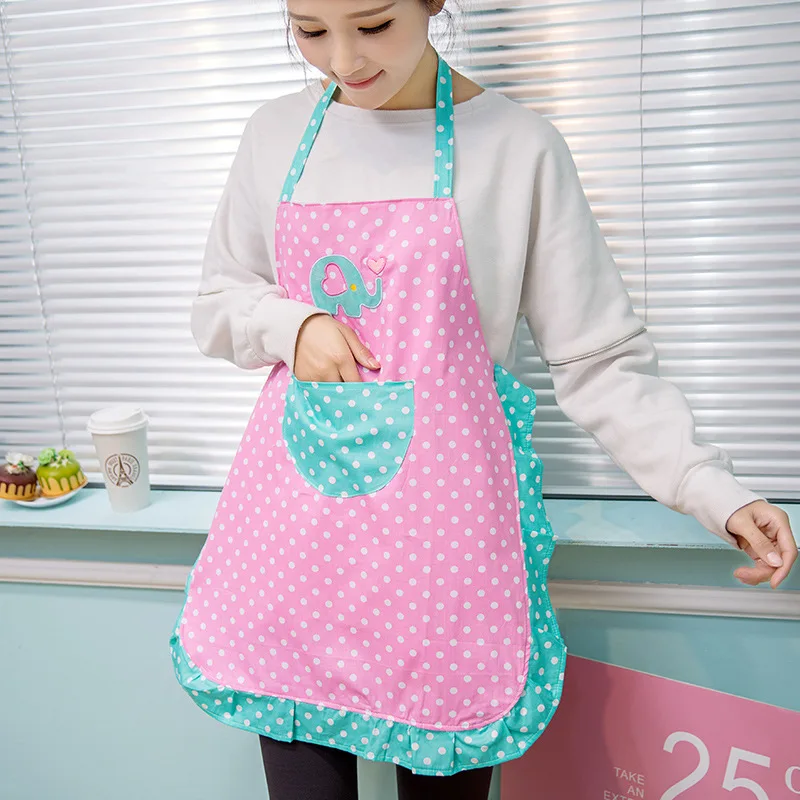 Kitchen-Apron-Adorable-Portable-Apron-Cute-Cartoon-Rabbit-Adults-Lady ...