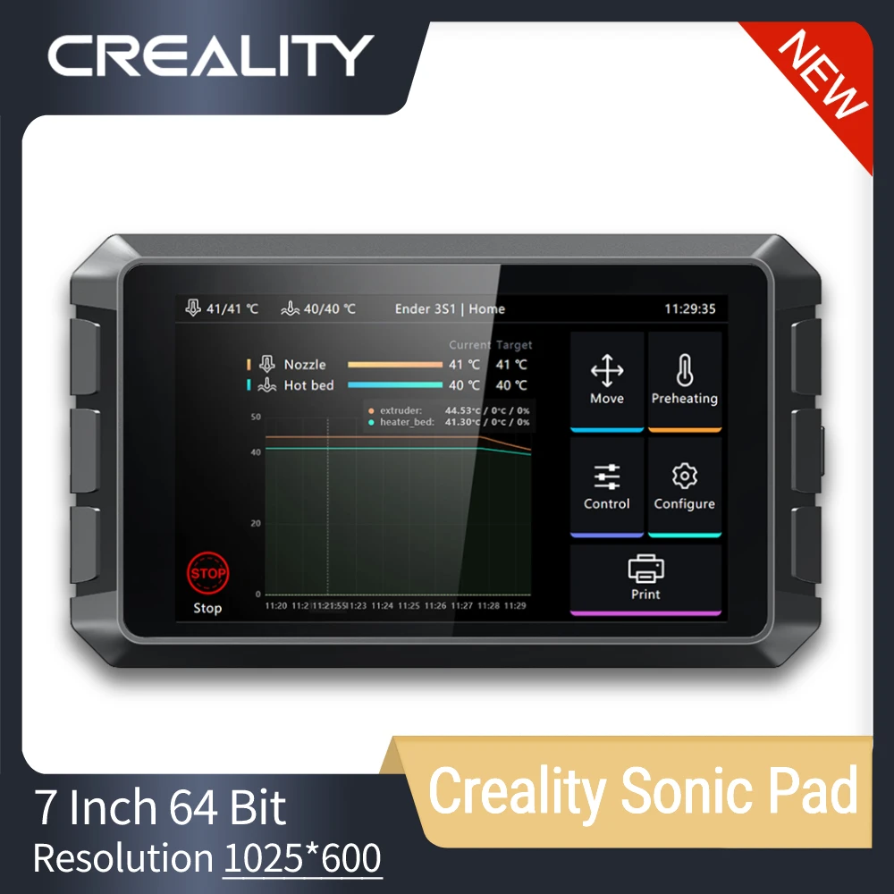 New Creality Sonic Pad Original 7 Inch Model Preview Integrated Control ...