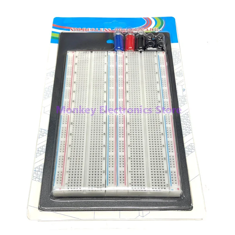ZY-204-1660-Hole-Breadboard-Experimental-Bench-Solderless-Circuit-Test ...