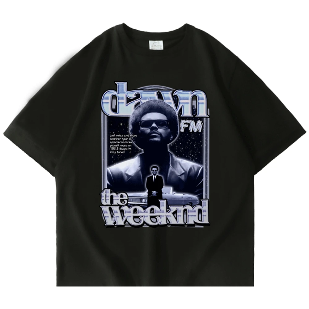 The Weeknd T-shirt The Weekend Tour Merch Dawn Fm Shirt Vintage Cotton ...