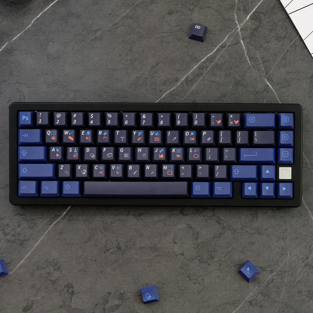 129-Keys-PS-Programmer-Keycaps-Cherry-Profile-PBT-Dye-Sublimation ...
