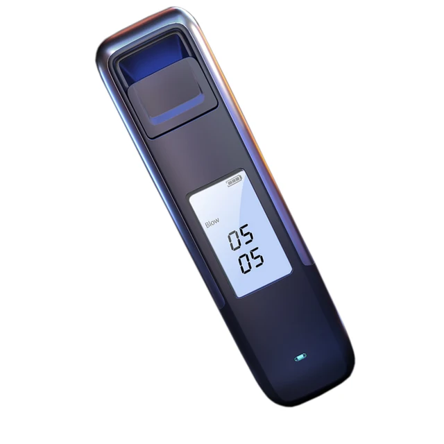 Portable Non-Contact Air Blowing Alcohol Tester Digital Display Screen ...