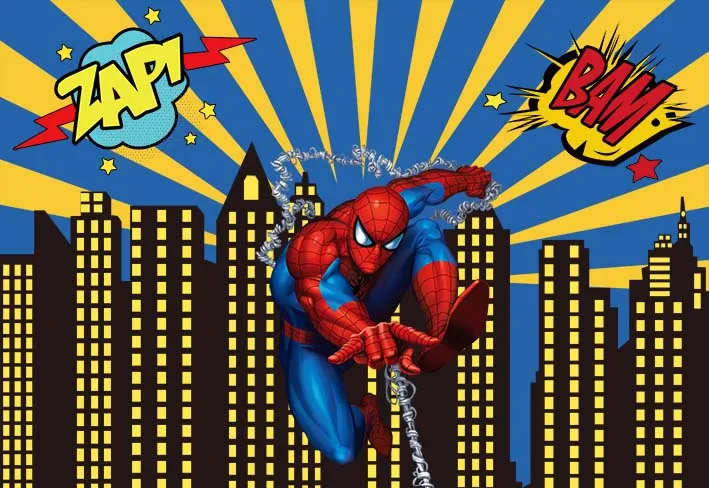 Spiderman City Background