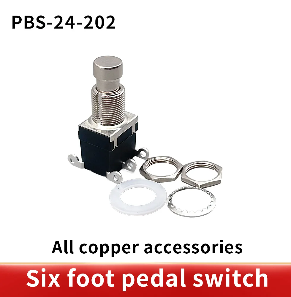 Effect-device-foot-switch-DPDT-Momentary-without-lock-6-foot-nail ...