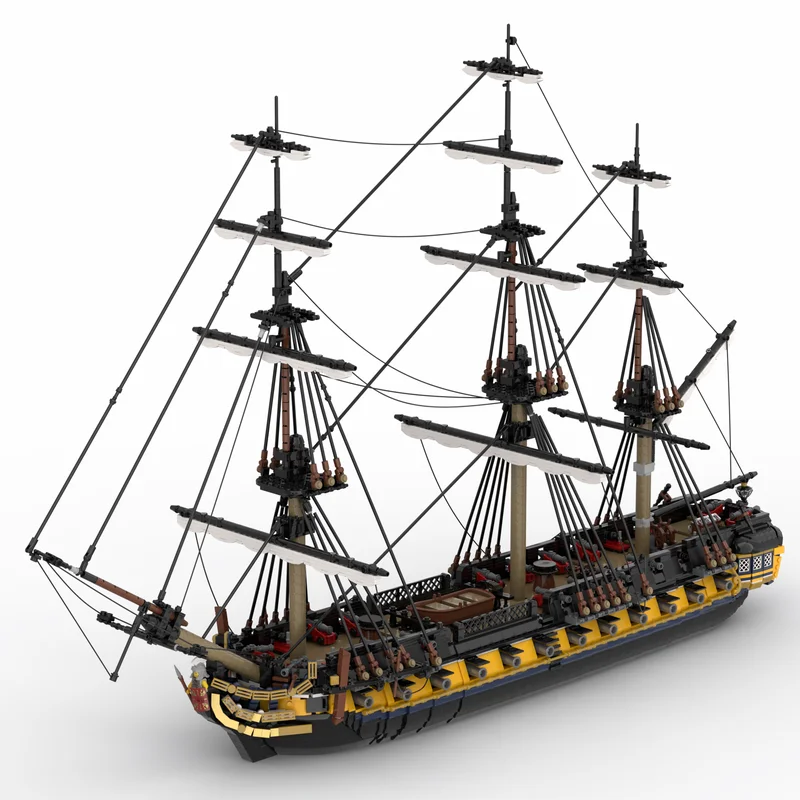 Building-block-toy-HMS-Romulus-MOC-123262-Royal-Navy-warship-Model ...