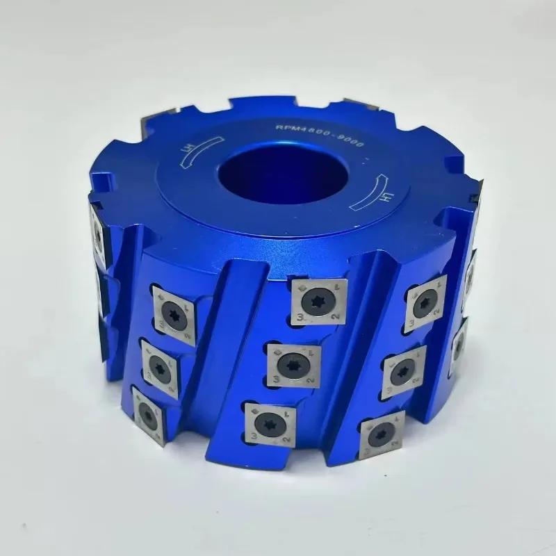 OEM Woodworking Planer Machine Reversible knives Shaft Helical Spiral ...
