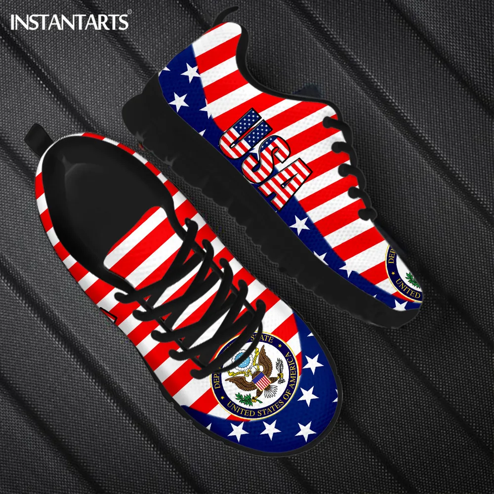American-Independence-Day-Round-Toe-Mesh-Sneakers-Non-Slip-Flats-Casual ...