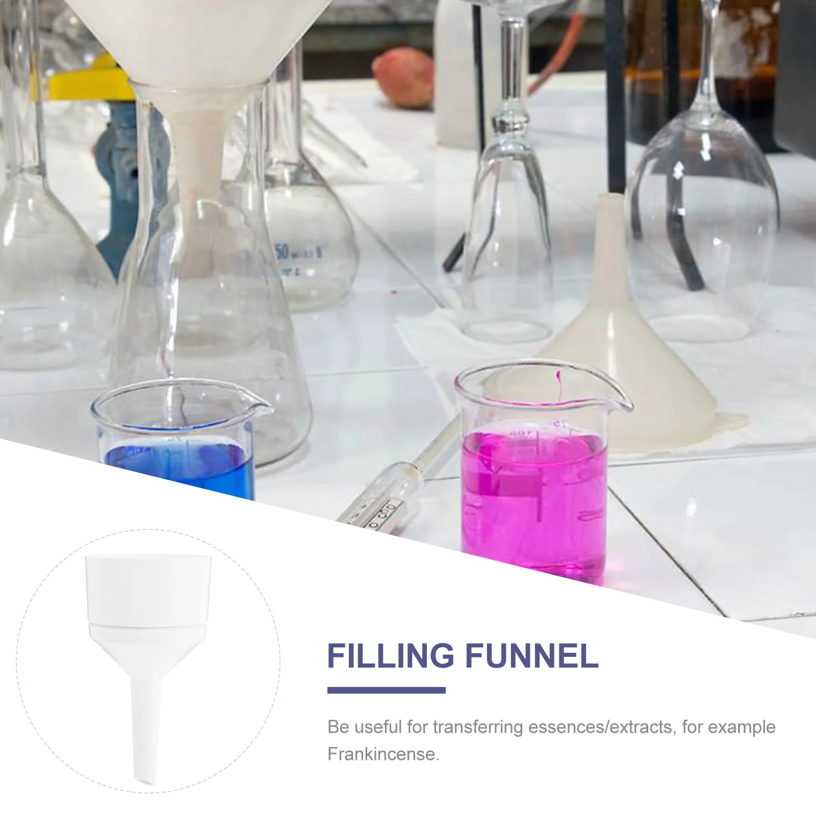 Buchner Funnel Set Filtration Filter Chemistry Laboratory Filter Funnel ...