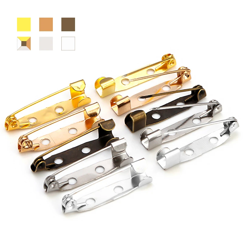Metal Brooch Pin Pcs Lot | Metal Pins Clothes | Small Pins Clothes - 30 ...