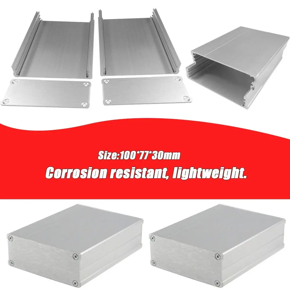 Aluminium-Shielding-Box-100-77-30mm-Circuit-Board-Shell-Electronic ...