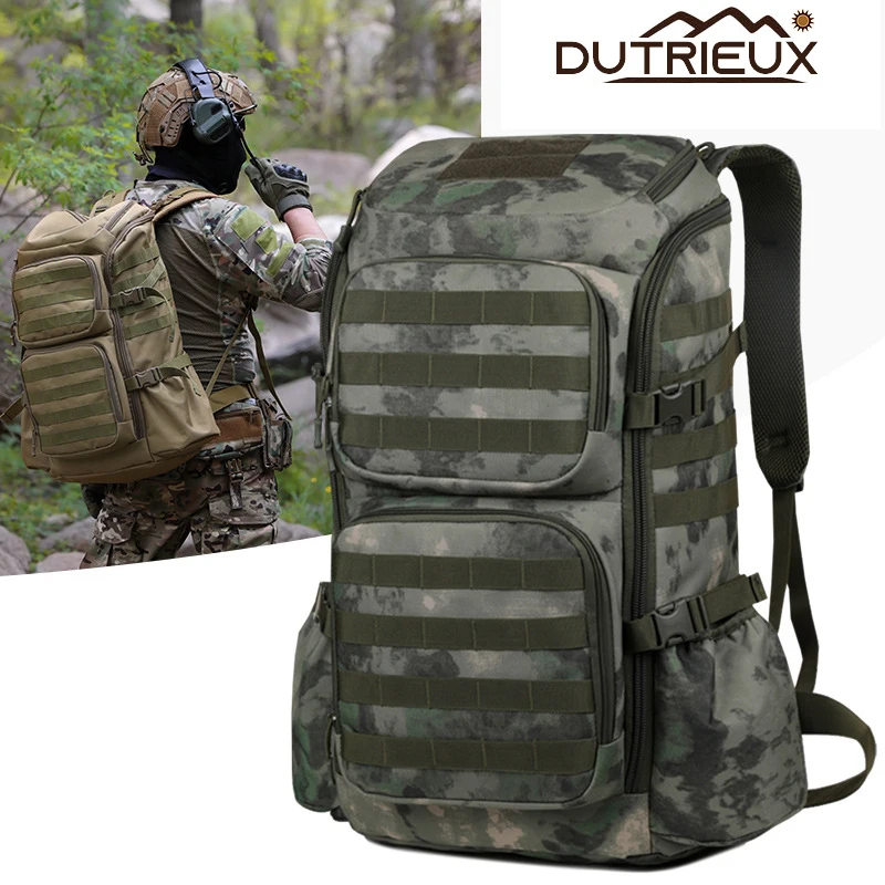 Tactical Backpack Military Fans Outdoor Camouflage Backpacks Large ...