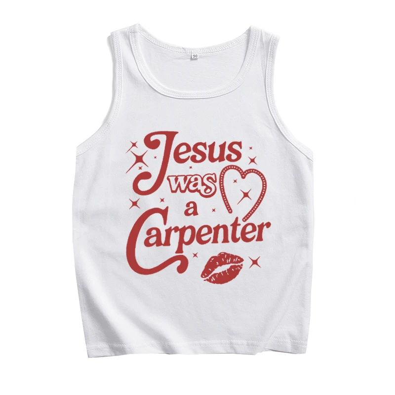 Sabrina-Carpenter-Jesus-Was-A-Carpenter-Vest-Sabrina-Carpenter-Fan-Gift ...