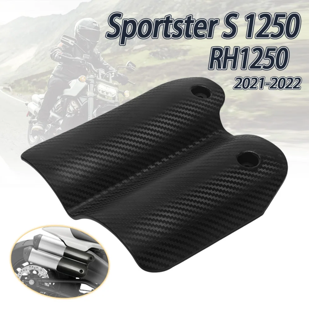 Motorcycle-Rear-Passenger-Heat-Exhaust-Pipe-Shield-Deflectors-Anti ...