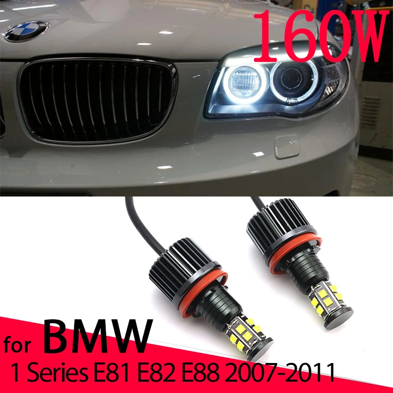 LED Halo Ring Angel Eye Light Bulb For BMW 1 Series E87 LCI 116i 116d 118i 118d 120i 120d 130i ...