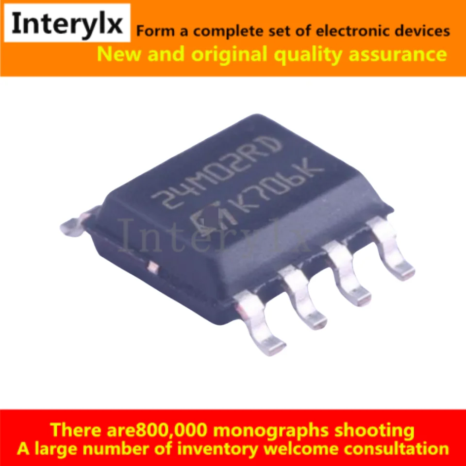 10Pcs-Lot-M24M02-DRMN6TP-M24M02-DRMN6-M24M02-DR-M24M02-24M02RD-IC ...