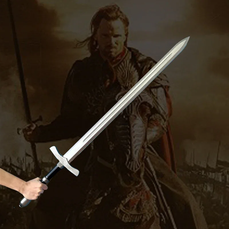 New Silver Warrior Sword 1:1 Paladin Sword Cosplay Weapons Sword Role ...
